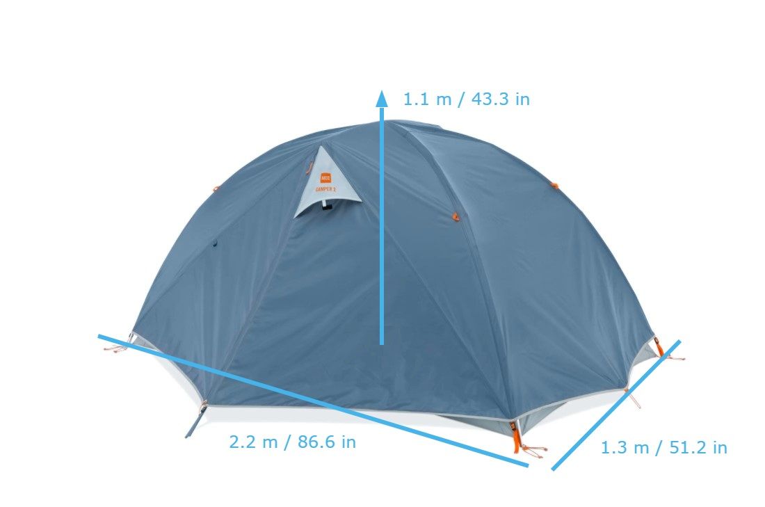 MEC Camper 2: A Tent for Backpacking and Car Camping. Yes, really!